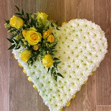 Based heart - Funeral Flowers Carshalton