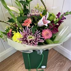 Funky flower bouquet - Roses of Rosehill Ltd Carshalton Florist
