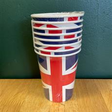 Union Jack Paper Cups
