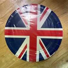 Union Jack Paper Plates